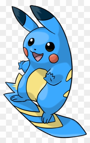 Surfing Pikachu [water/electric] By Pokemonconcepts - Alola Pikachu ...